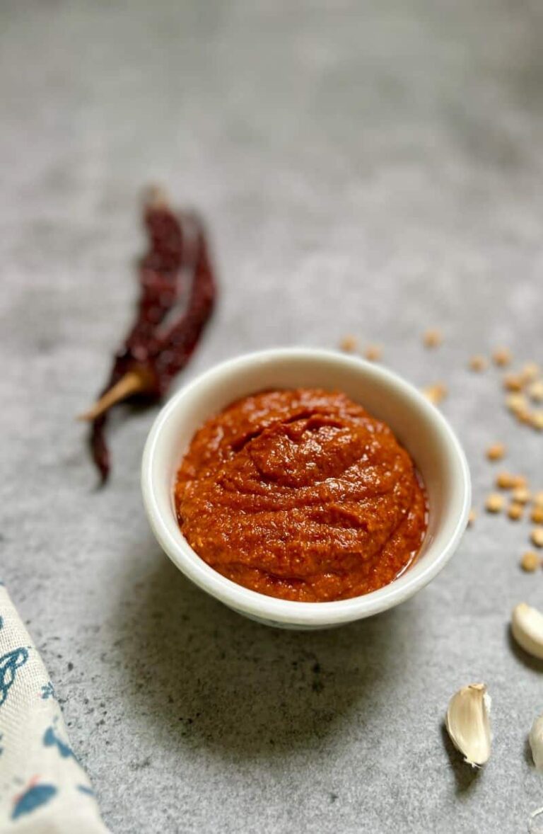 Red Chutney for Masala Dosa - Quick and easy chutney ready in 20 ...